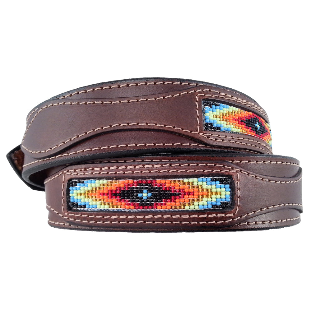 Native American Beadwork Belt 620DIA – NativeLeather